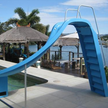 Fibreglass 4 Leisure - 3.5m Curved Pool Slide